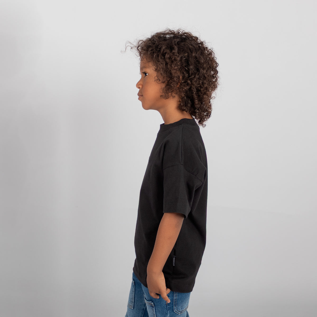 Oversize niño basica negro – Estambul STB